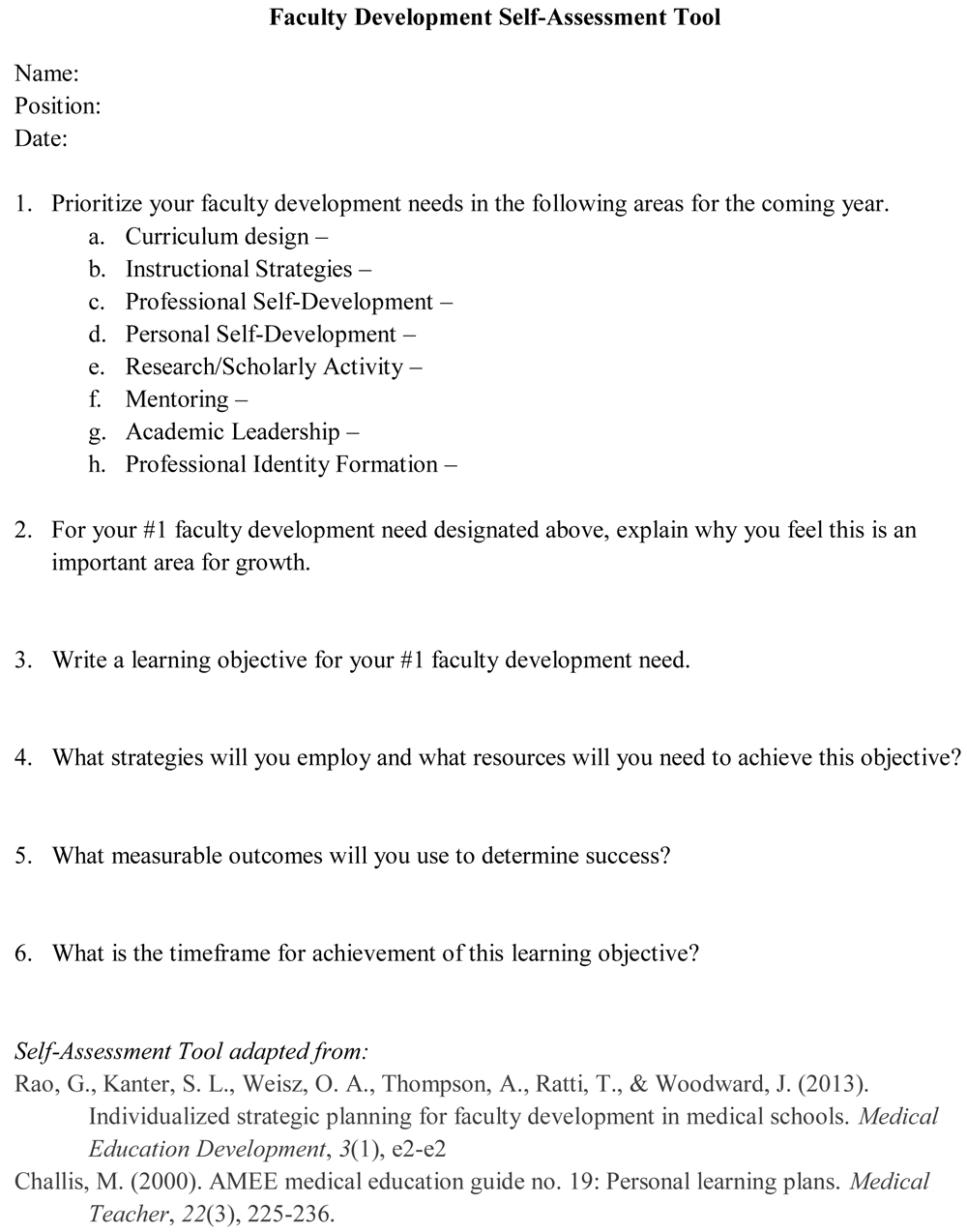 Collaborative faculty development transforms... | MedEdPublish